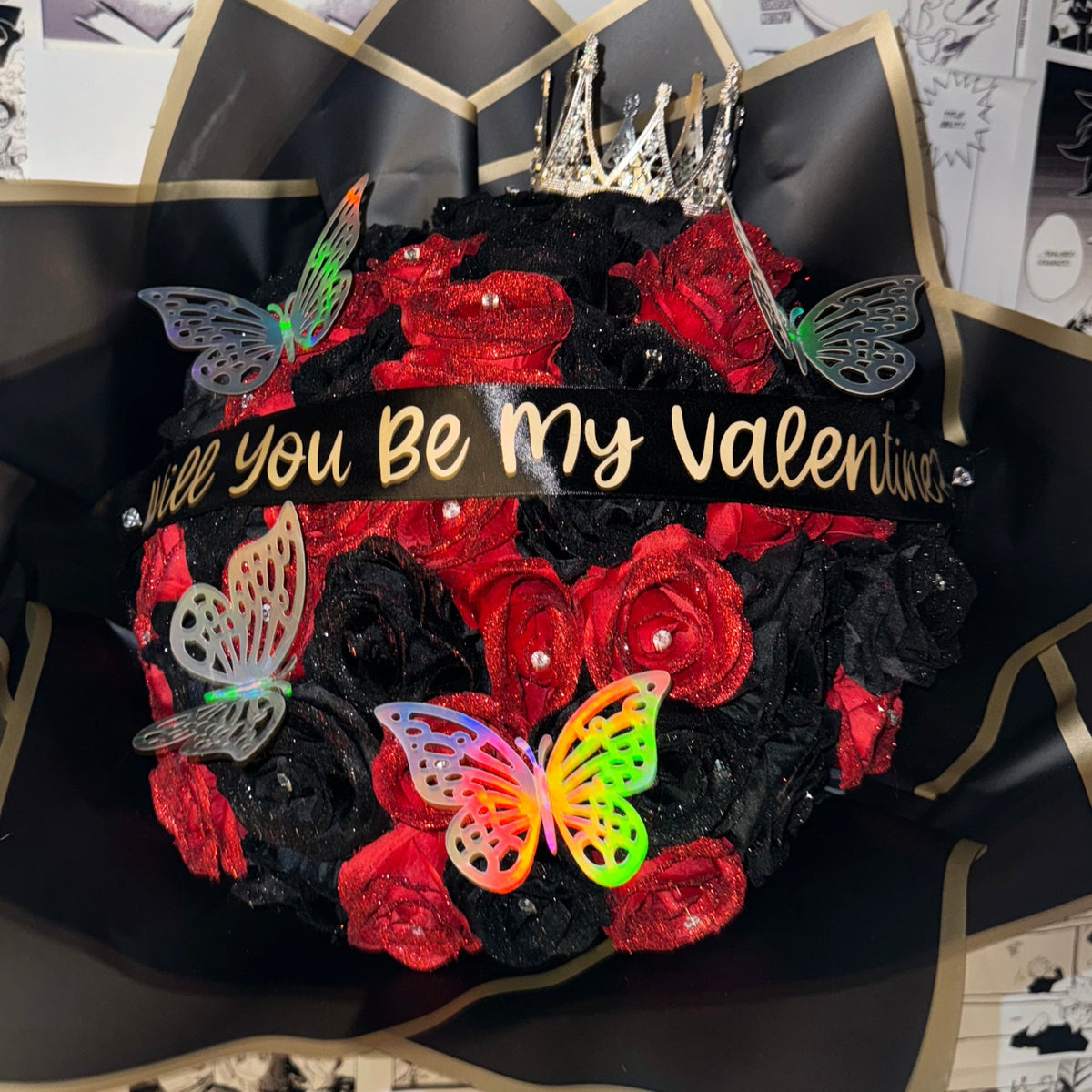 Eternal Glitter Roses – Princess Peyton